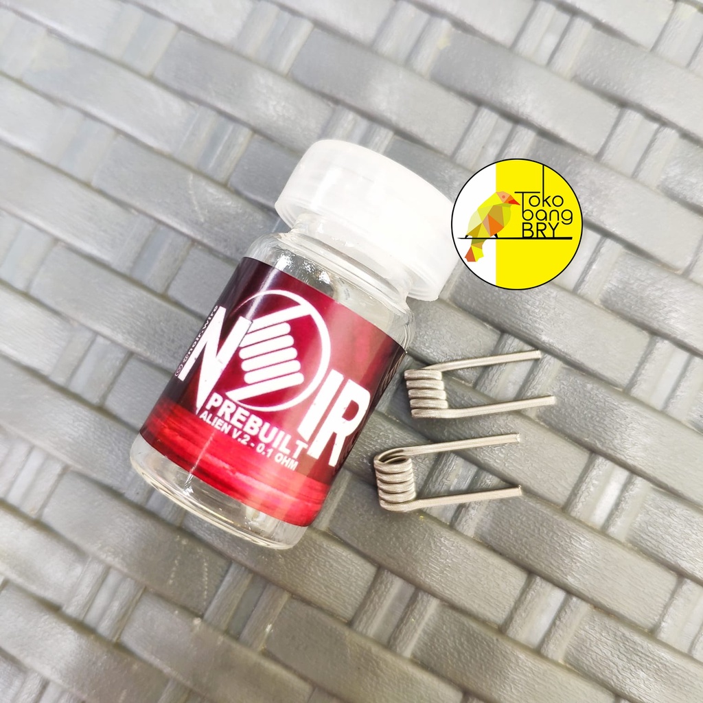 Jual Authentic NOIR Coil Alien V1 - V2 - V3 - V4 Fused Clapton Ni80 ...