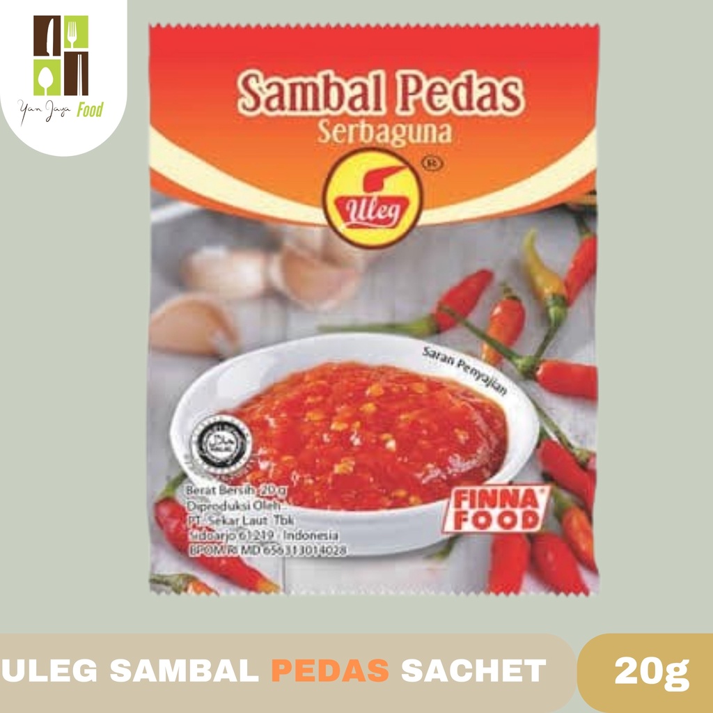 Jual Uleg Sambal pedas Finna 20 g [Sachet] 10 Pcs | Shopee Indonesia
