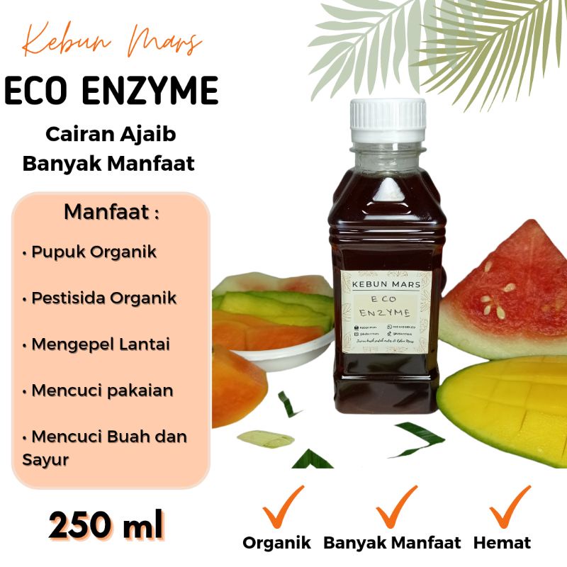 Jual Eco Enzyme/Pupuk dan Pestisida Organik/Cairan Ajaib/Pencuci Buah ...
