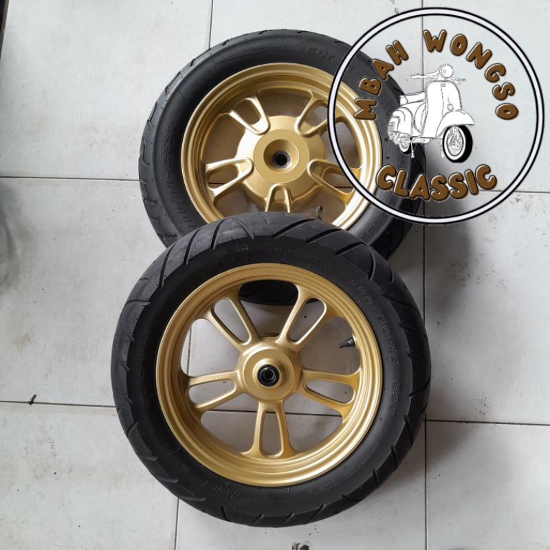Jual VELG RODA BAN RACING ALL NEW SCOOPY PRESTIGE TERBARU GOLD ORIGINAL ...