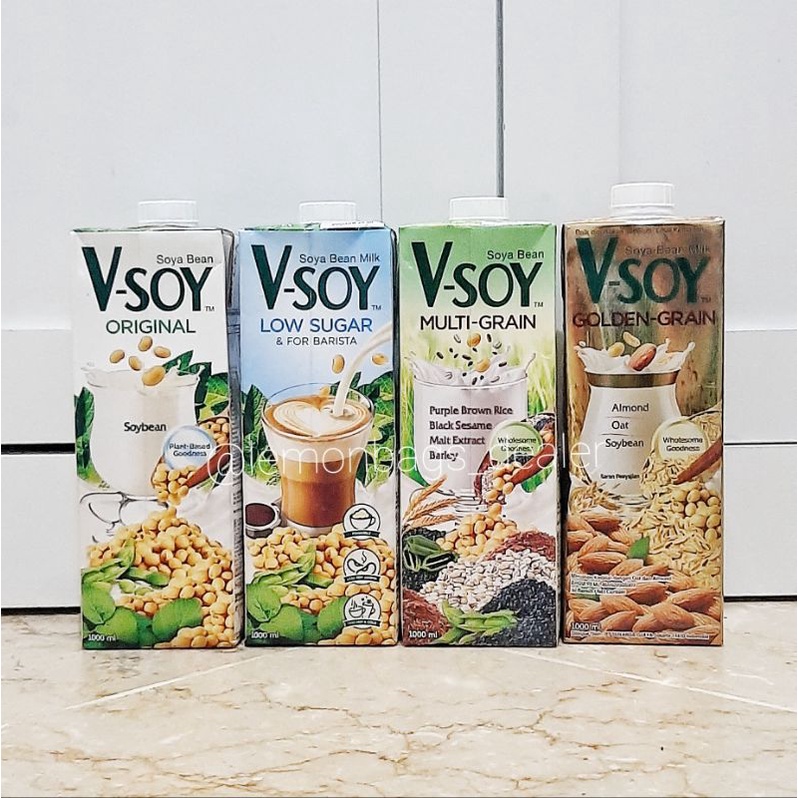 Jual V Soy Multi Grain 1L | Golden Grain | Original | Low Sugar | ASI ...