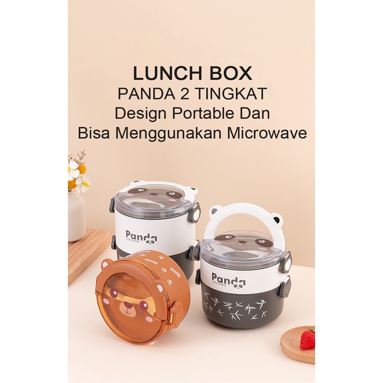 Jual Tempat Makan Anak 2 Tingkat Karakter Kotak Bekal Anak Motif Lucu | Shopee Indonesia