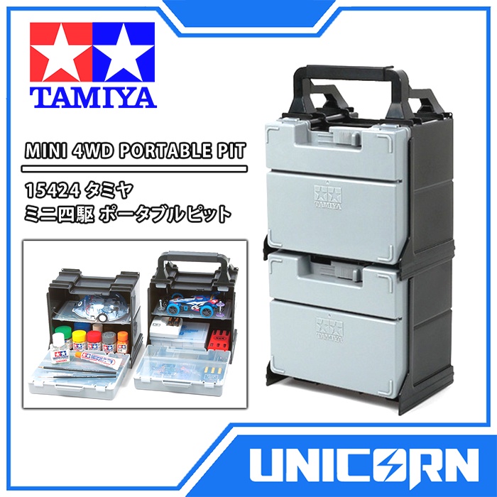 Jual MINI 4WD PORTABLE PIT 15424 TAS BOX TAMIYA ORIGINAL | Shopee Indonesia