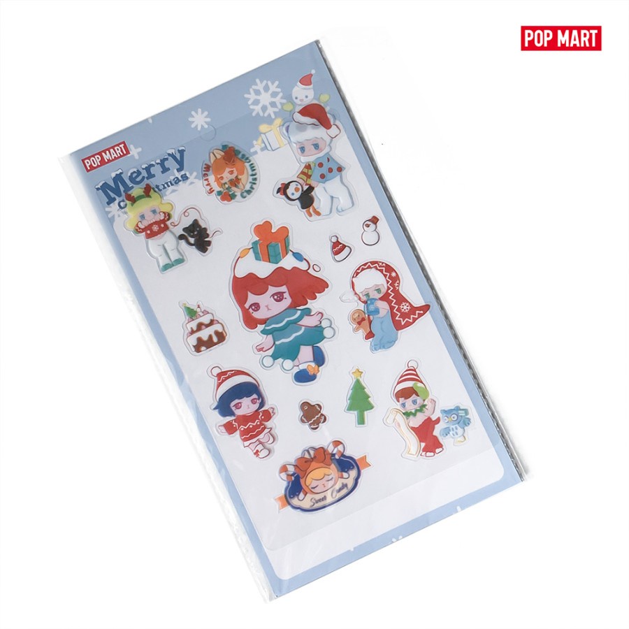 Jual Popmart Christmas Sticker Pack / Stiker Pop Mart | Shopee Indonesia