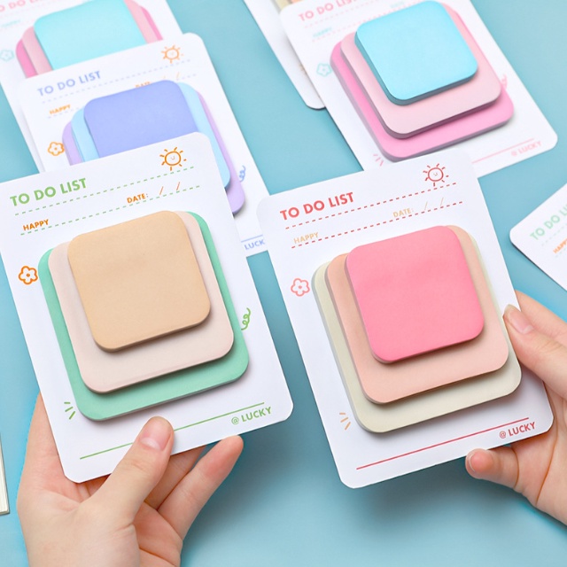 Jual Sticky notes triple size mix color | Shopee Indonesia