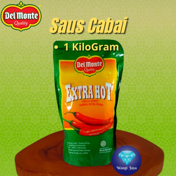 Jual Delmonte Extra Hot Pouch 1kg/ Delmonte Hot 1kg Delmonte Saos Tomat ...