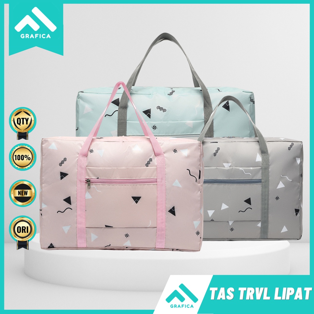 Jual TAS TRAVEL LIPAT HAND CURRY LUGGAGE BAG MOTIF KUALITAS TERBAIK TAS ...