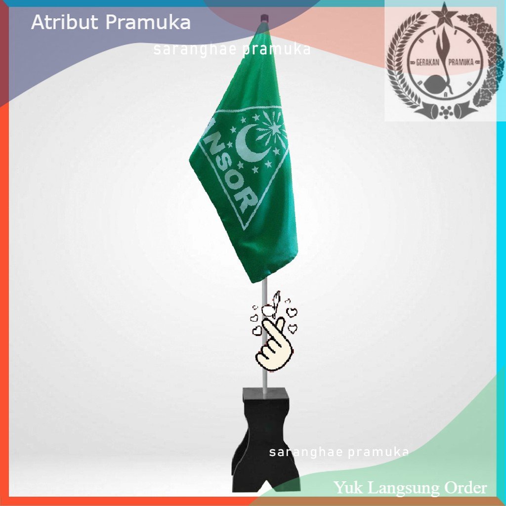 Jual Bendera Ansor Anshor NU Bendera Nahdlatul Ulama Jawa Tengah ...