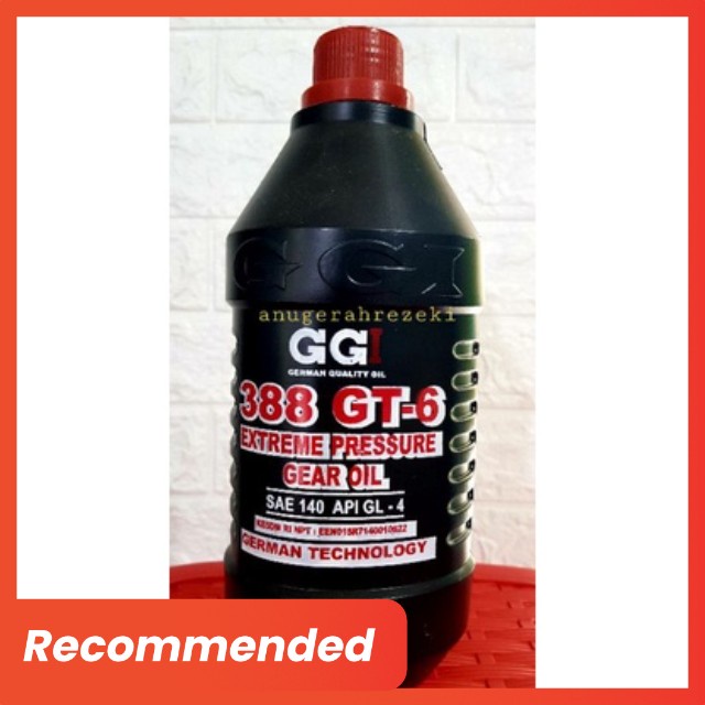 Jual OLI GARDAN / OLI GEAR / OLI TRANSMISI GGI GEAR OIL SAE 140 GL-4 ...