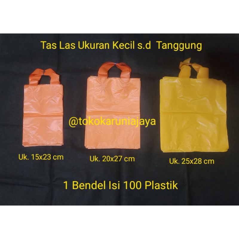 Jual Tas Mall/Tas Las/Tas Plastik Baju Ukuran Mini s.d Tanggung (Kuat ...