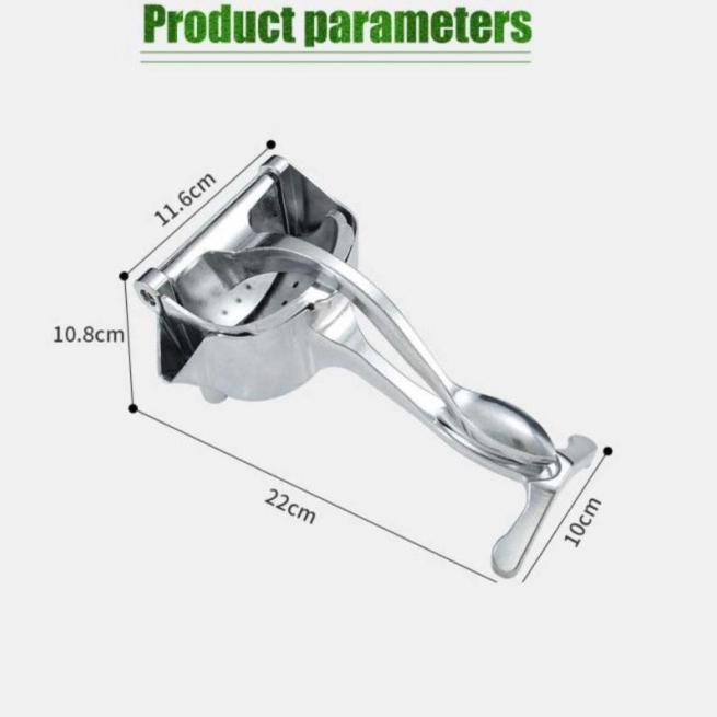 Jual Pemeras Lemon Jeruk Buah Stainless Steel Jumbo Easy Fruit Juicer ...