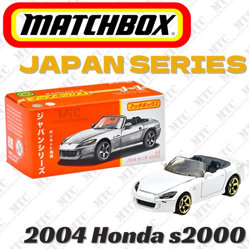 Jual 2004 HONDA S2000 / MATCHBOX ORIGINAL / JAPAN SERIES | Shopee Indonesia