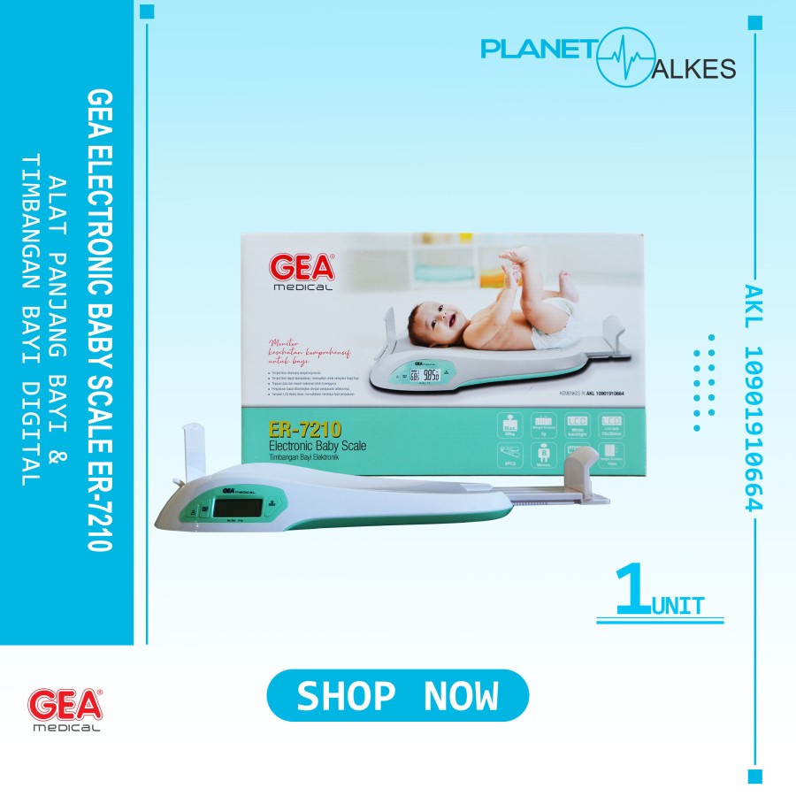 Jual Timbangan Bayi Digital GEA ER 7210 Electronic baby Scale GEA ER ...