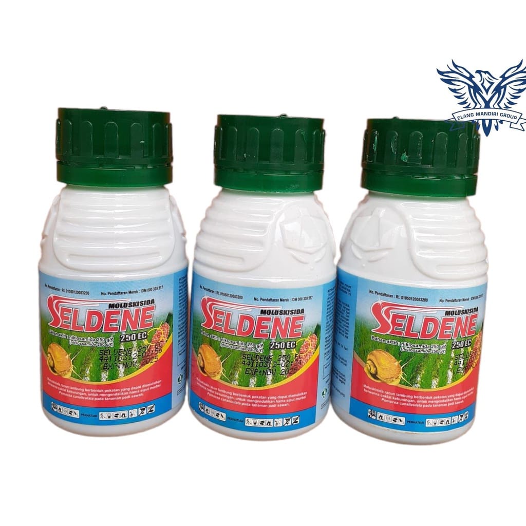 Jual Seldene 250EC 100ml Moluskisida Obat Racun Keong Siput Sawah ...