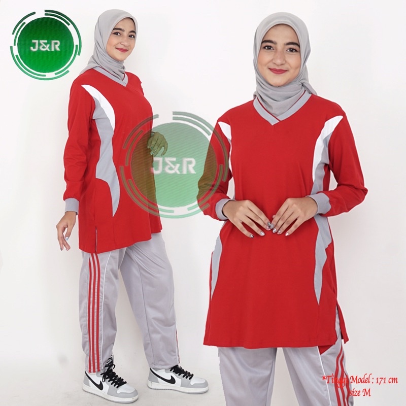Jual SETELAN OLAHRAGA WANITA MUSLIMAH DENGAN WARNA DAN MODEL YANG ...