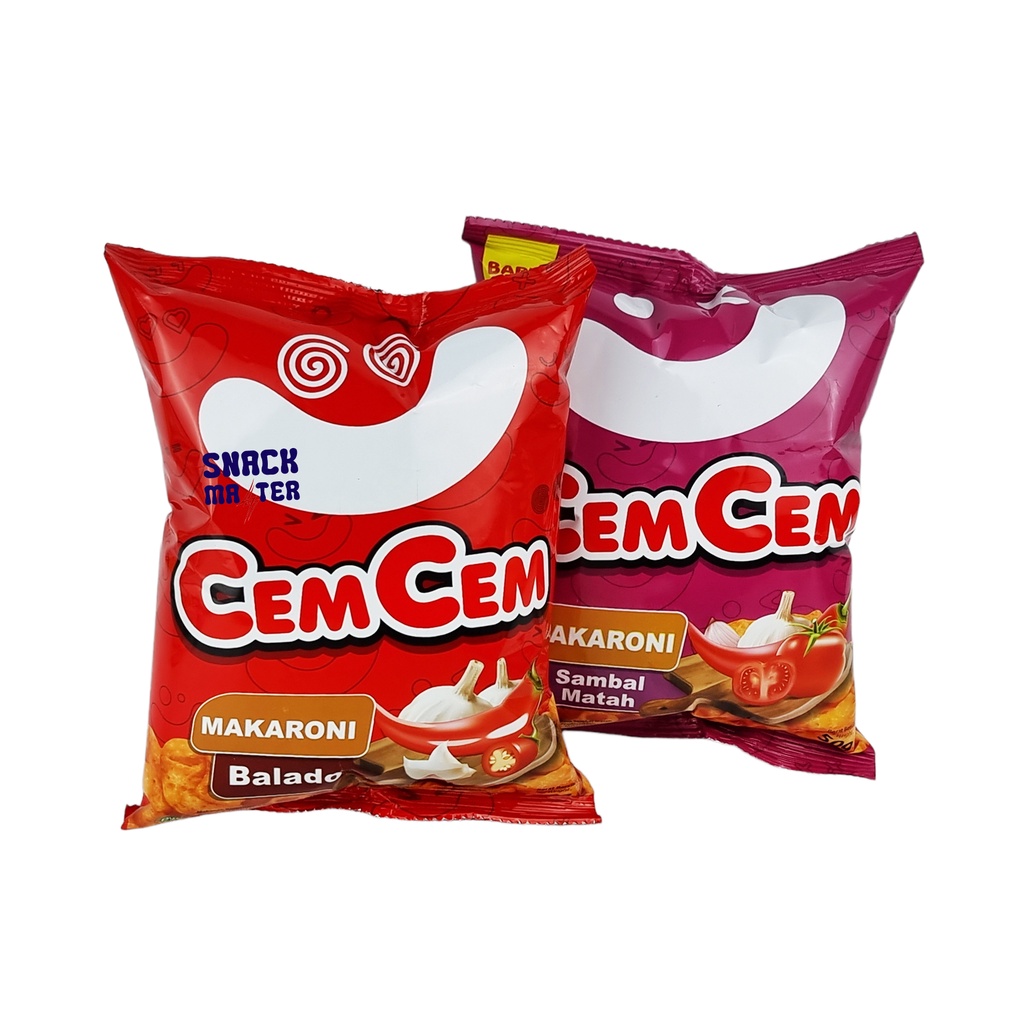 Jual CemCem Snack Makaroni - Netto 50 gr | Shopee Indonesia