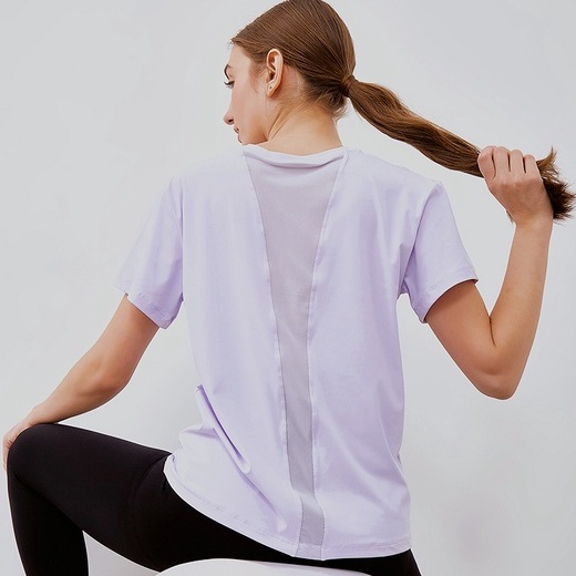 Jual NACTIVE Lisa Top with Mesh Detail Back Atasan Olahraga Bahan Nylon ...