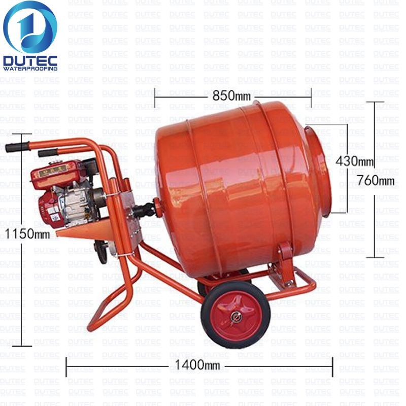 Jual Dutec Mixer Molen Dorong Mesin Pengaduk Semen Concrete Engine ...