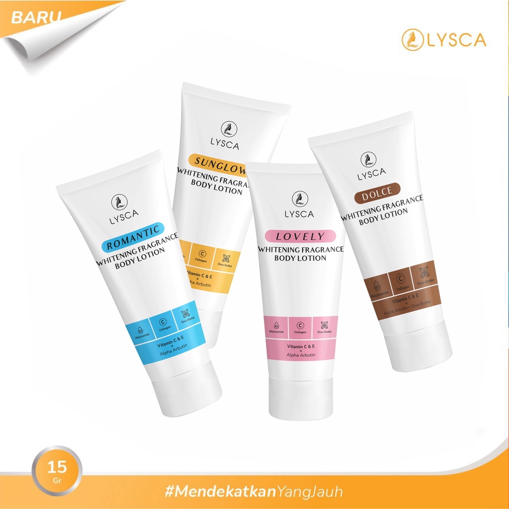 Jual Bundle Travel Size LYSCA Body Lotion All Varian 4 pcs | Shopee ...