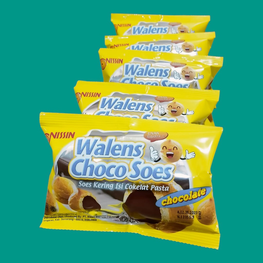 Jual Nissin Walens Choco Soes Biskuit 15gr [10 sachet/renceng] | Shopee ...