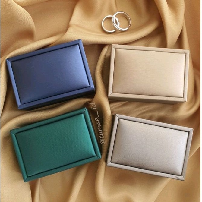 Jual CAMOE - Wedding Couple Ring box / Display Kotak Cincin Pasangan ...