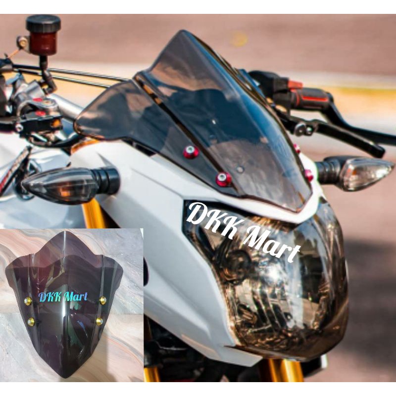 Jual VISOR VIXION NEW NVL 2012 2013 2014 PLUS BAUT WINDSHIELD VIXION ...