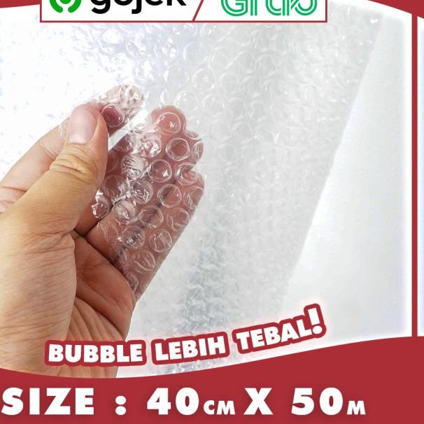 Jual BUBBLE WRAP ROLL 40 CM X 50 METER HITAM PUTIH MEGA INDO PACKING ...