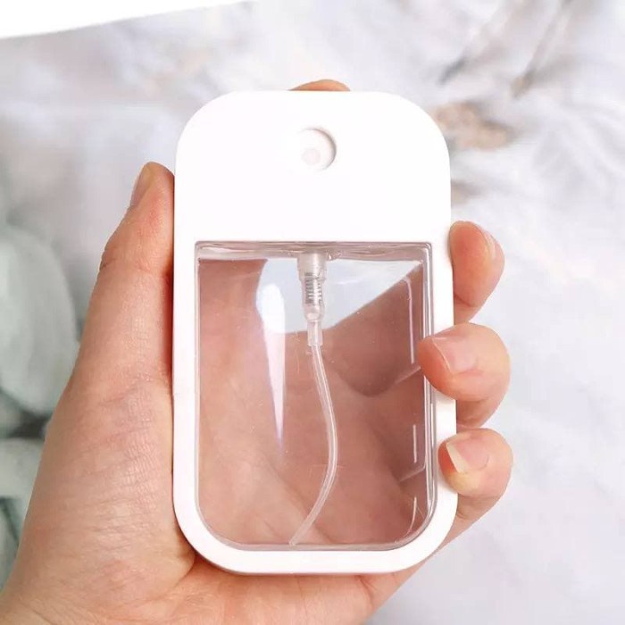 Jual Botol Spray Kotak 45ml Pocket Card Plastik Hand Sanitizer Parfum ...