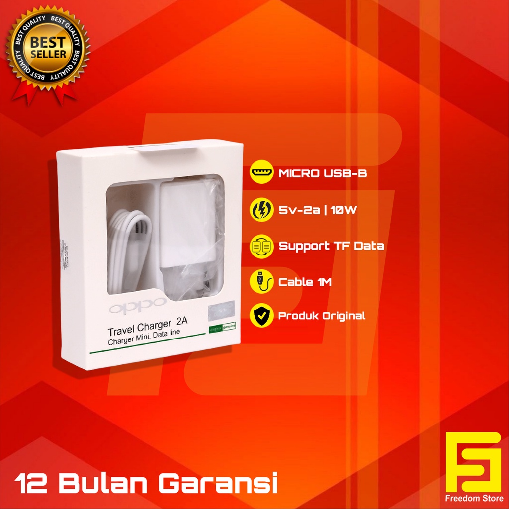 Jual Charger Oppo A31 / A35 / A12 / A12s / A15 / A15s / A16K / F9 Pro ...