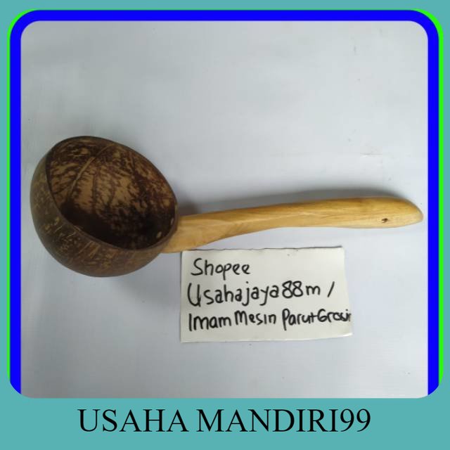 Jual Gayung Batok Gayung mandi Jebor Batok Kelapa unik Gayung Batok ...