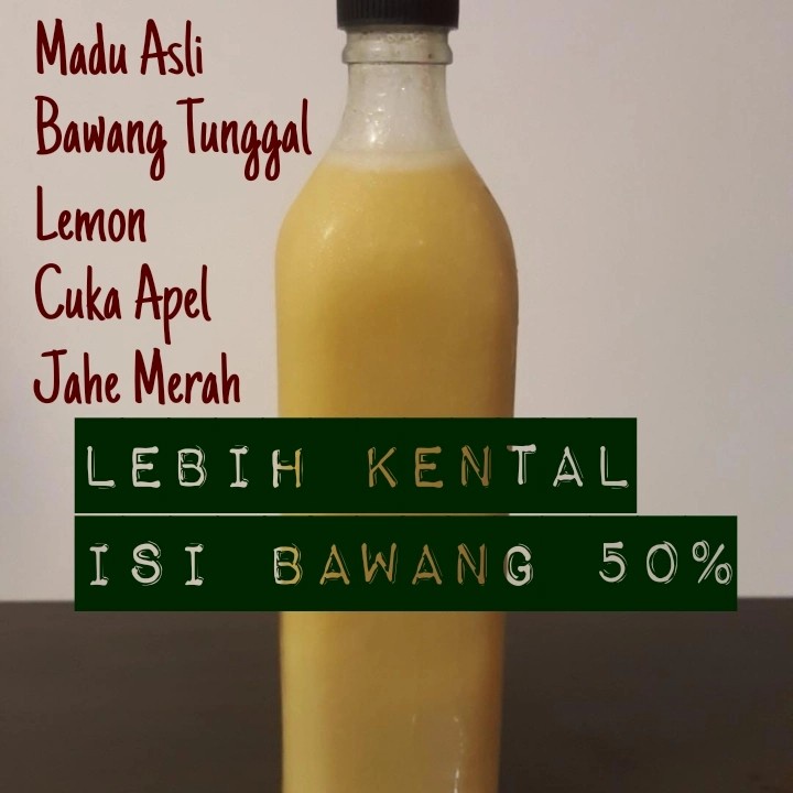 Jual Jus Herbal Bawang Putih Tunggal, Cuka Apel/Jahe Merah/Lemon/Madu ...