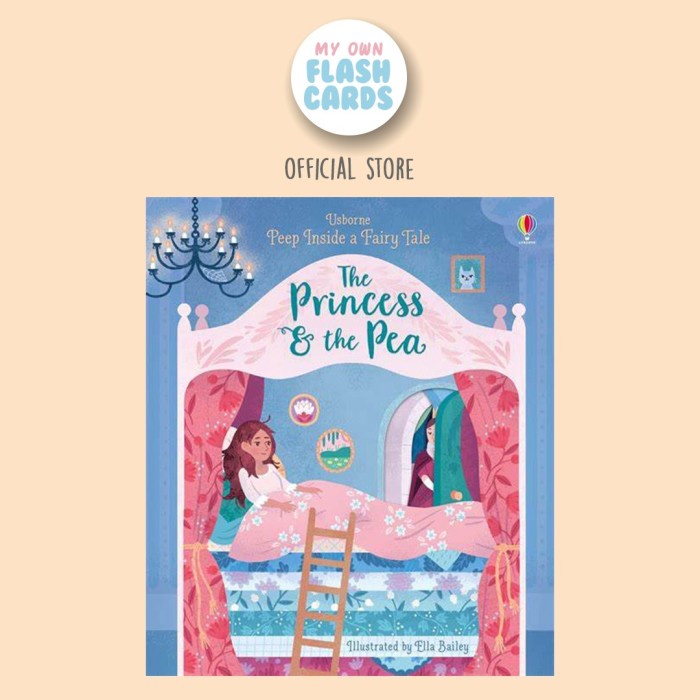 Jual [HARGA PROMO] Usborne The Princess And The Pea Peep Inside Fairy ...