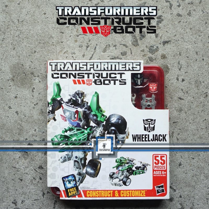 Jual Transformers Construct Bots WHEELJACK 2 in 1 Bisa Transform Figure ...