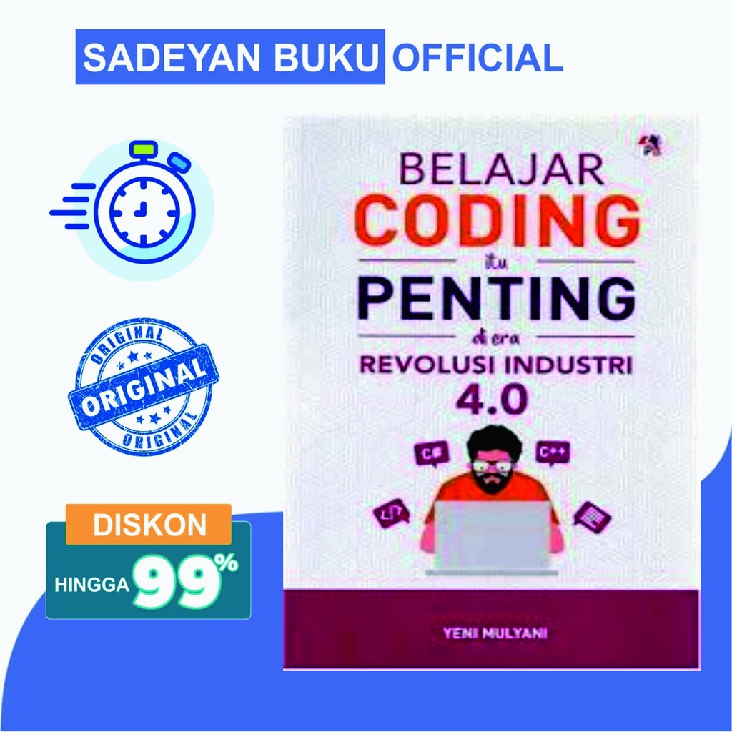 Jual Belajar Coding Itu Penting di Era Revolusi Industri 4.0 Yeni ...