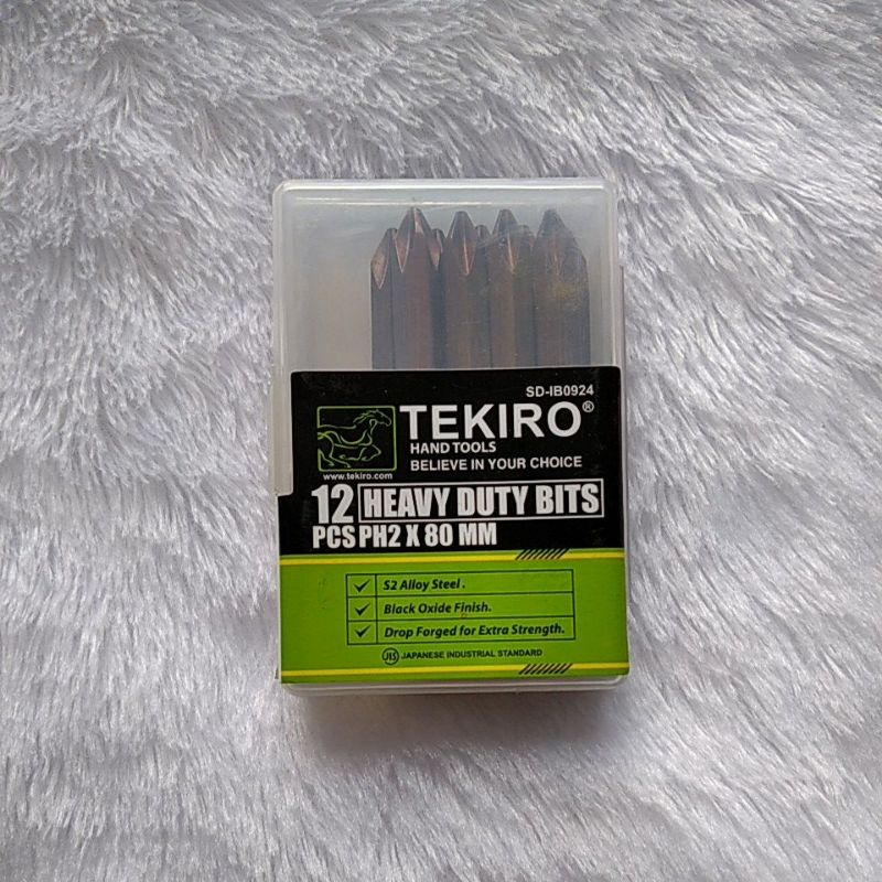 Jual Mata obeng ketok lancip PH2X80MM TEKIRO | Shopee Indonesia
