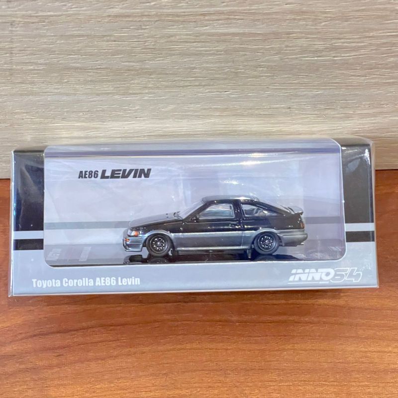 Jual INNO64 TOYOTA COROLLA AE86 LEVIN BLACK/GREY INNO 64 | Shopee Indonesia