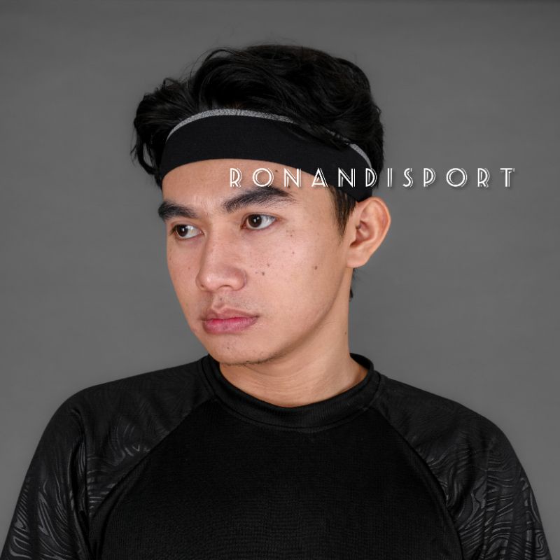 Jual BANDANA IKAT KEPALA POLOS/ HEADBAND/ KARET PELINDUNG RAMBUT/BANDO ...