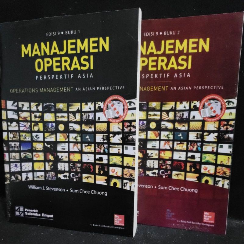 Jual Paket 2 Buku Manajemen Operasi Perspektif Asia Edisi 9 Buku 1 & 2 ...