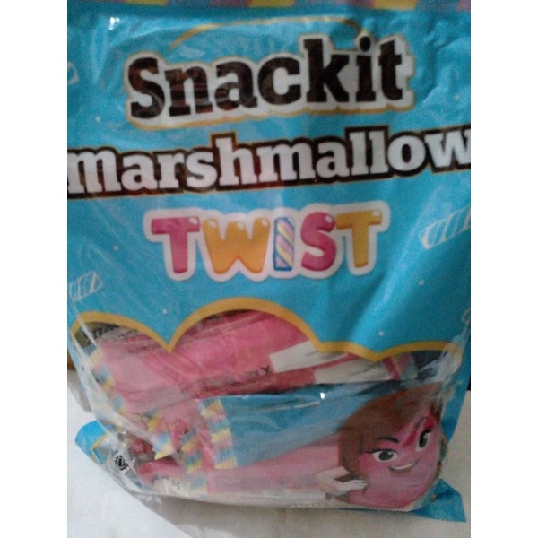 Jual Snackit marshmallow twist bag 5gr x 24 pcs | Shopee Indonesia