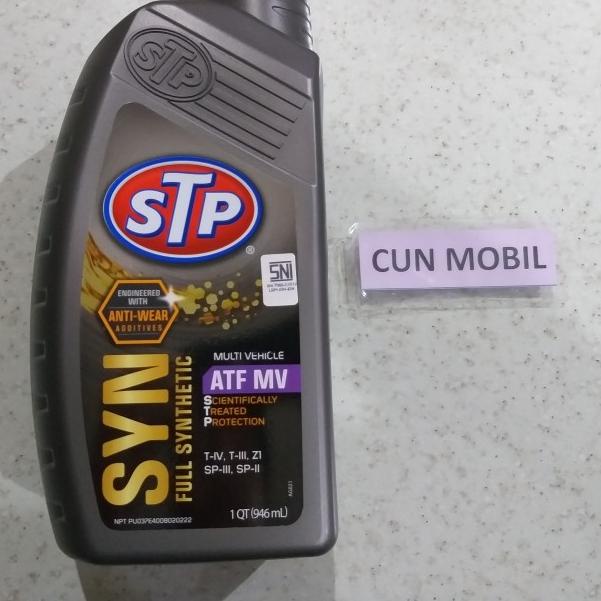 Jual Oli ATF MV Full Synthetic SYN Merk STP 946 ML,T-IV, T-III, Z1, SP-III | Shopee Indonesia