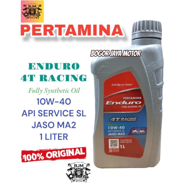 Jual OLI ENDURO RACING 4T 10W-40 1 LITER OLI PERTAMINA ENDURO 4T RACING ...