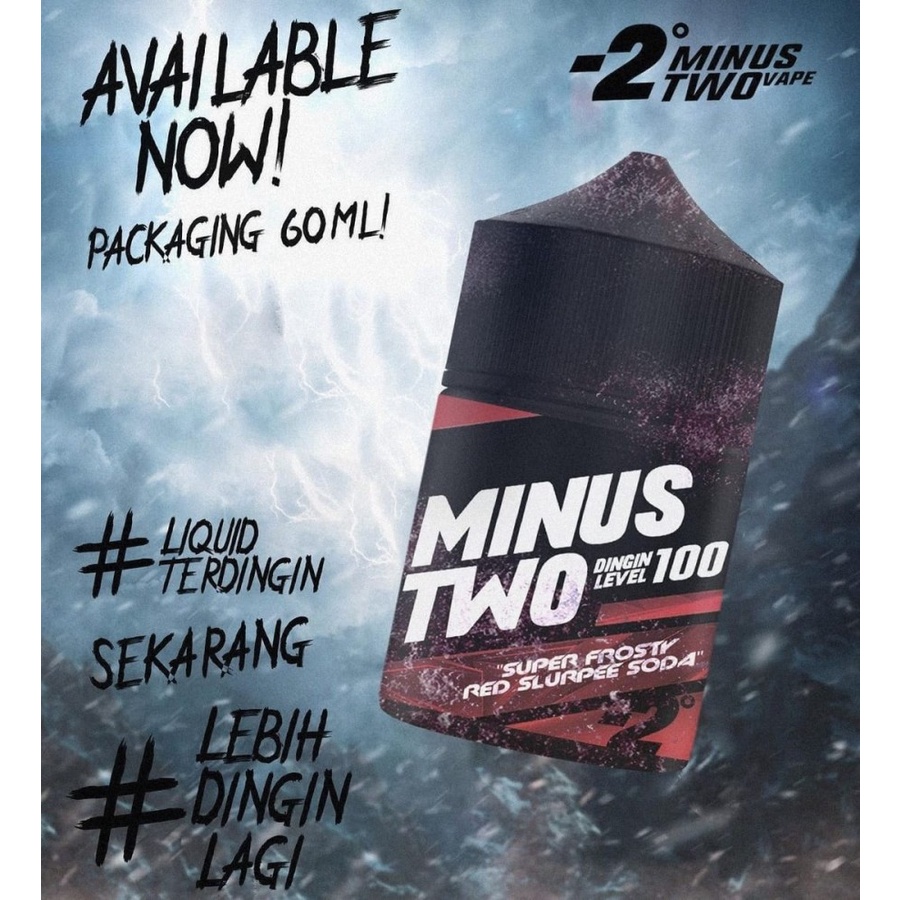 Jual MINUS TWO V3 60ML | Shopee Indonesia