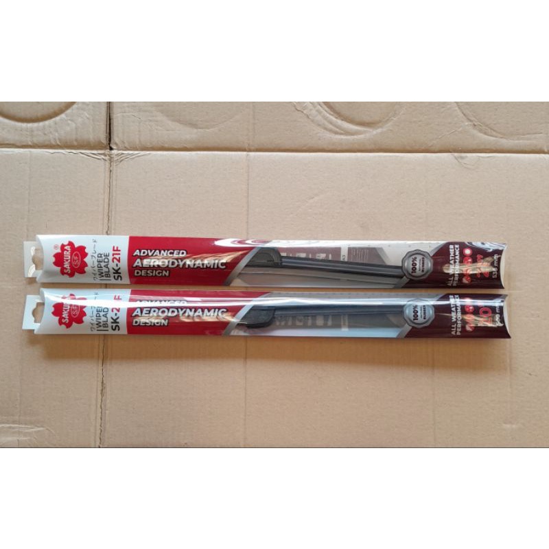 Jual 1 Pcs Wiper Mobil / Wiper Flat Mobil Original Sakura Model Banana ...