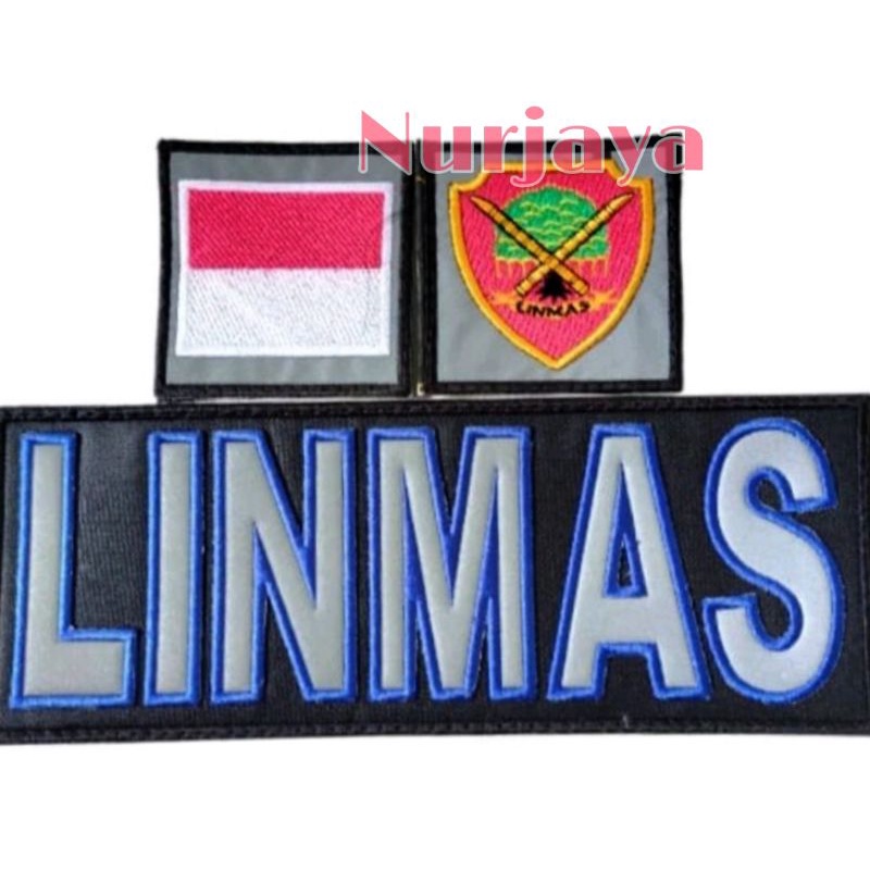 Jual logo linmas/logo boldir/logo rompi/logo Jaket | Shopee Indonesia