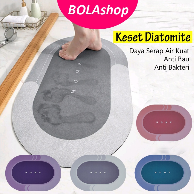 Jual Keset Diatomite Bundar | Keset Kaki Anti Slip Nyerap Air Anti ...