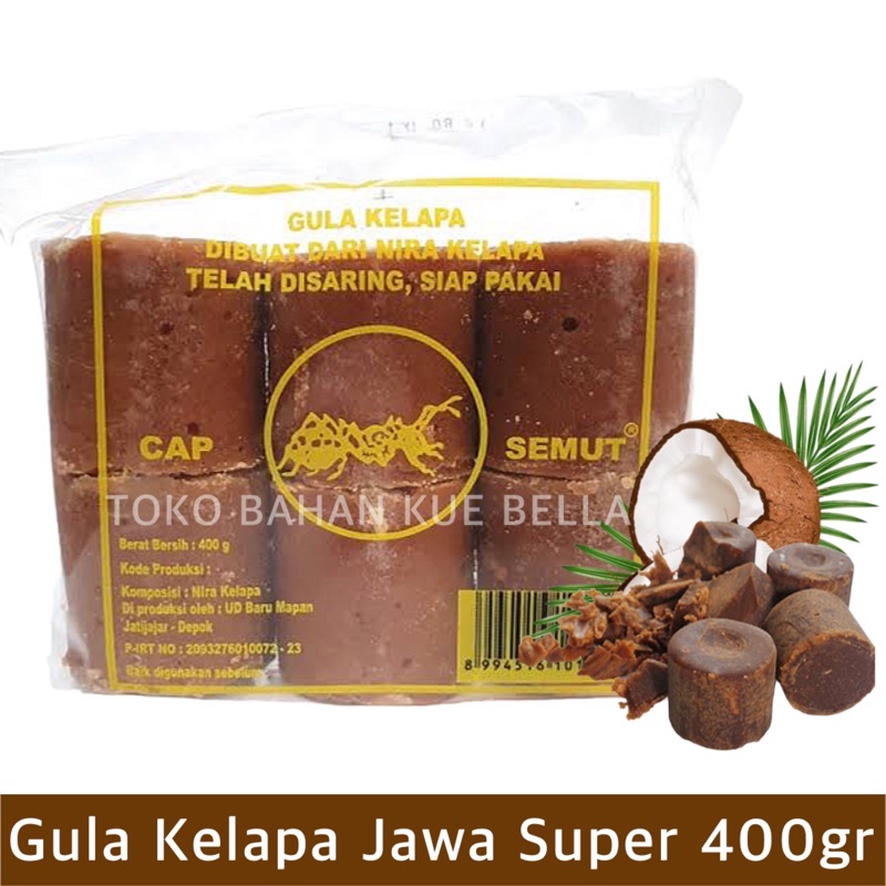 Jual Gula Jawa Cap Semut 400gr - GULA JAWA SUPER | Shopee Indonesia