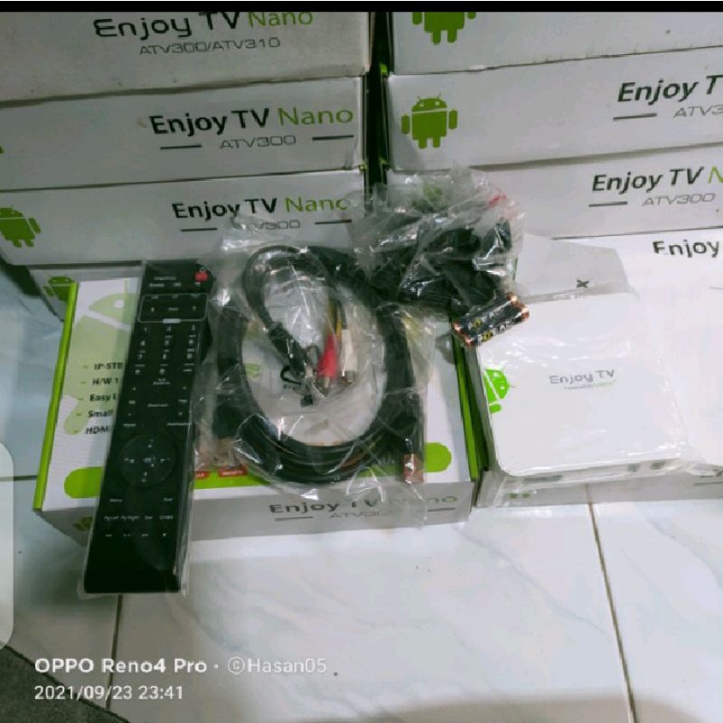 Jual Android Box / STB Enjoy TV "Nano"model ATV300. Mini Smart Box For ...