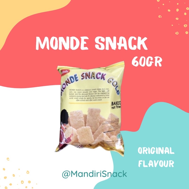 Jual Monde Snack 60gr | Shopee Indonesia