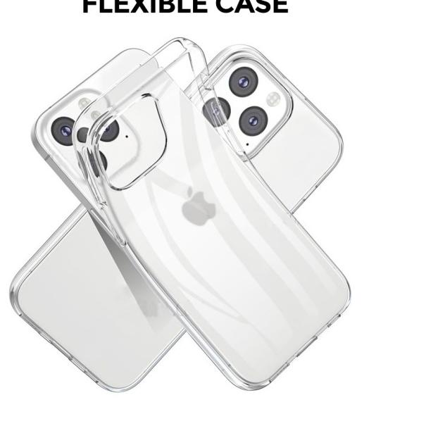 Jual Case iPhone 13 Pro Max 13 Mini OctaGoods Silicone Clear Soft ...