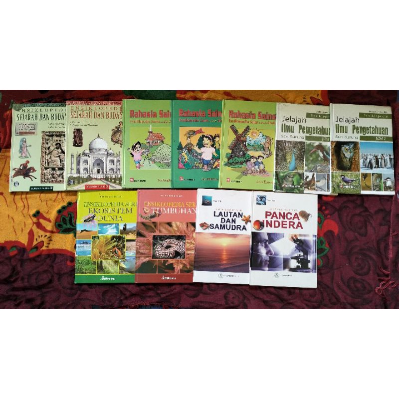 Jual ORIGINAL BUKU ENSIKLOPEDIA SEJARAH DAN BUDAYA JILID 2 3 RAHASIA SAINS SERI ENERGI ...